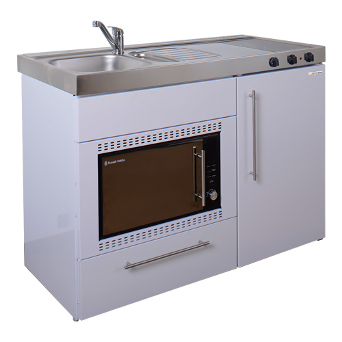 1200mm Wide Gold Mini Kitchen with Hobs